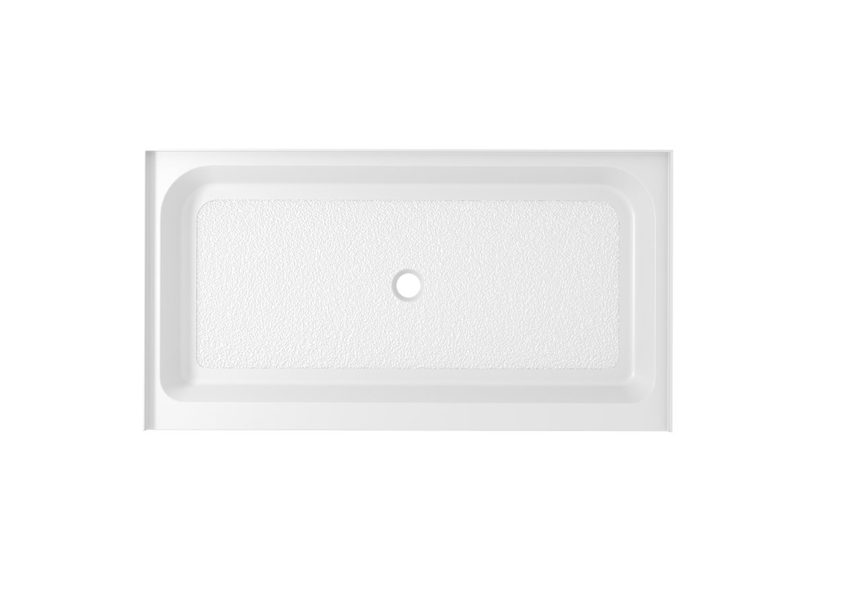 Elegant Home Living Laredo 60'' W 32'' D Rectangular Single Shower Base ...