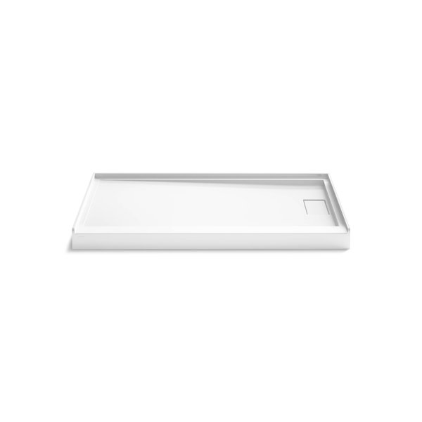 Kohler Stoneridge 60" X 32" Alcove Shower Base Left Drain - Wayfair Canada