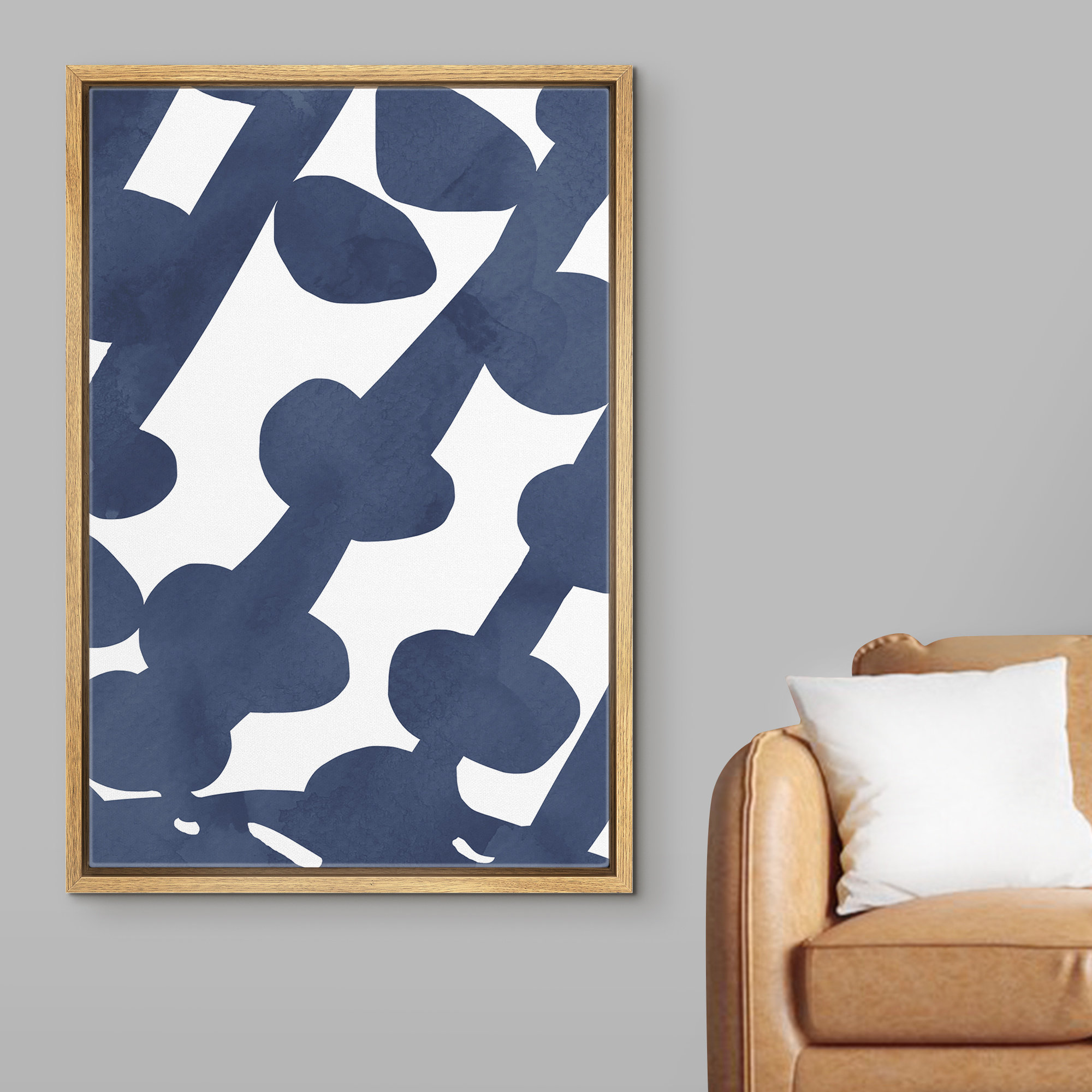 IDEA4WALL Floater Frame Graphic Art on Canvas | Wayfair