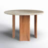 Joss & Main Catalena 47" Stone Dining Table | Wayfair