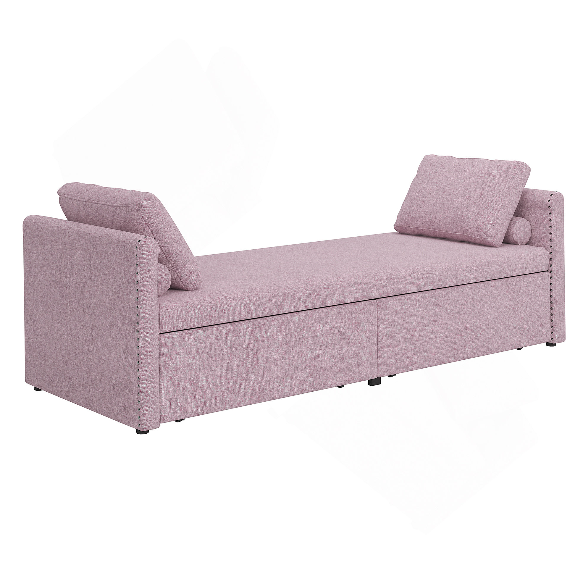 Hokku Designs Modern Upholstered Daybed Small Single Daybed | Wayfair