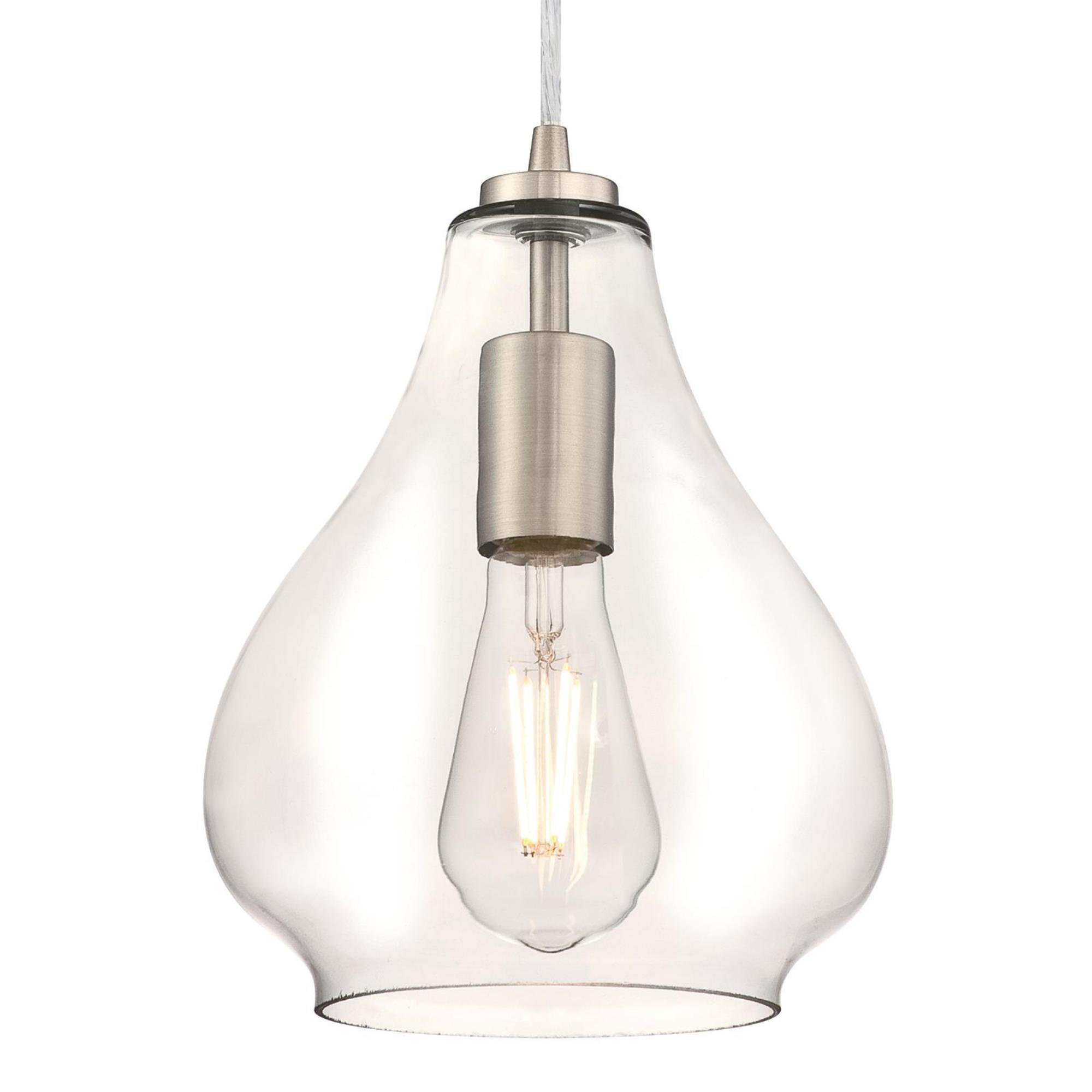 Breakwater Bay Drews 1 - Light Single Bulb Pendant & Reviews | Wayfair