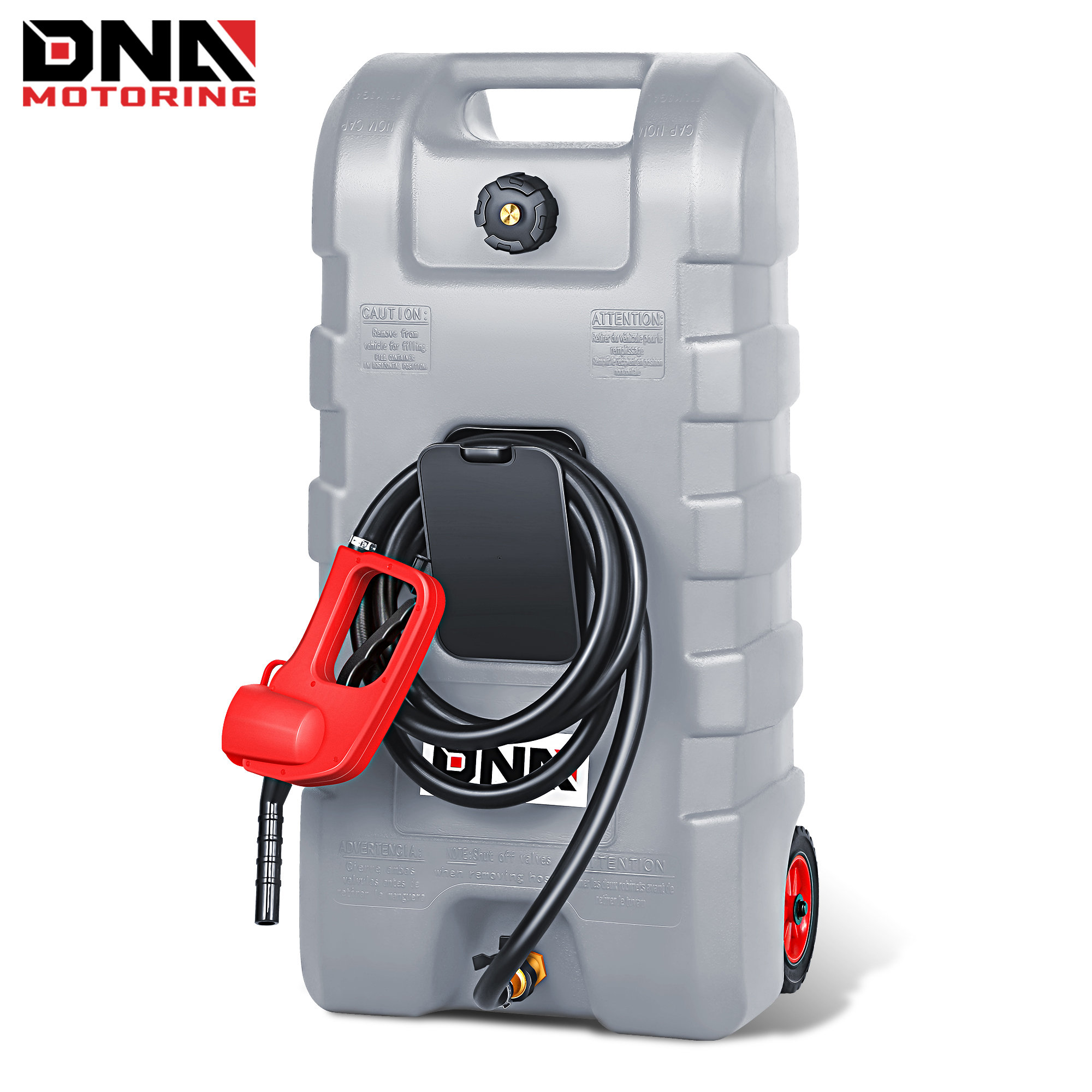 WFX Utility™ 58L Portable Fuel Caddy Tank Container for Gasoline Diesel ...