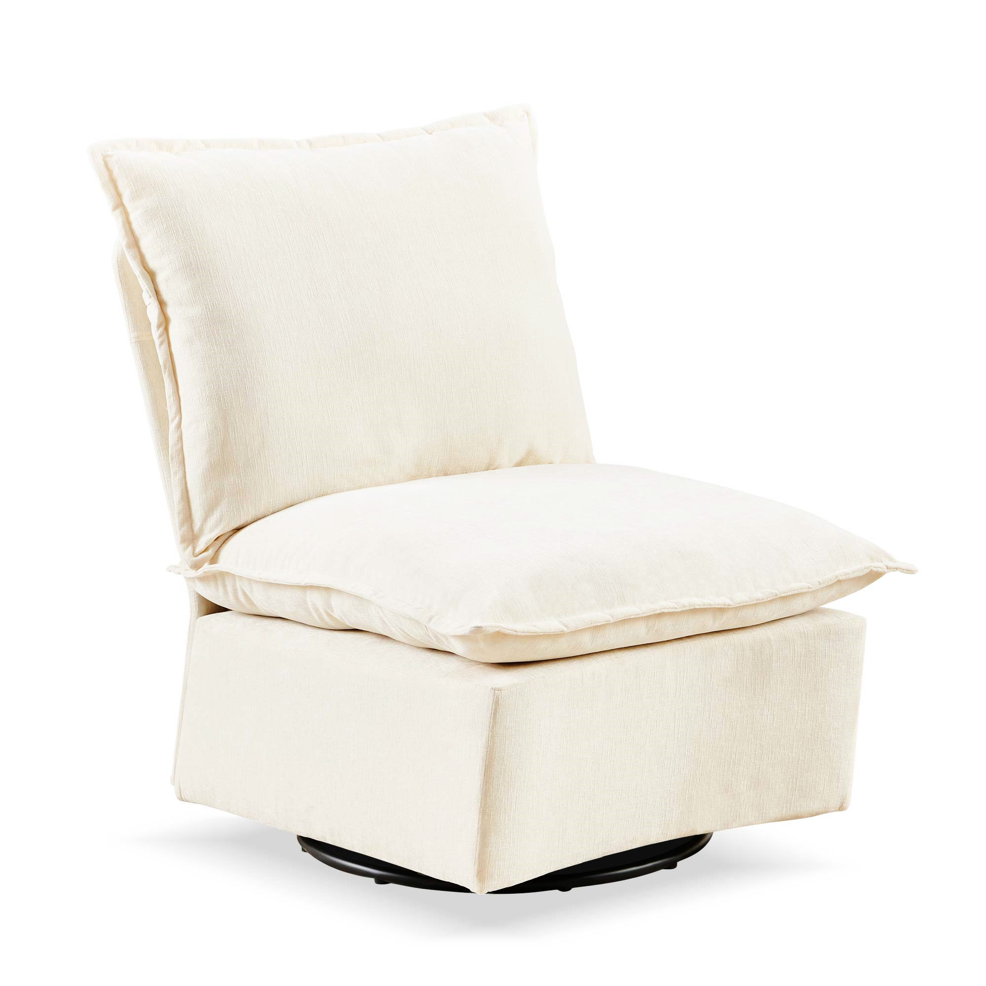 Latitude Run® Detachable Chenille Single 360 Swivel Rocking Rocker ...