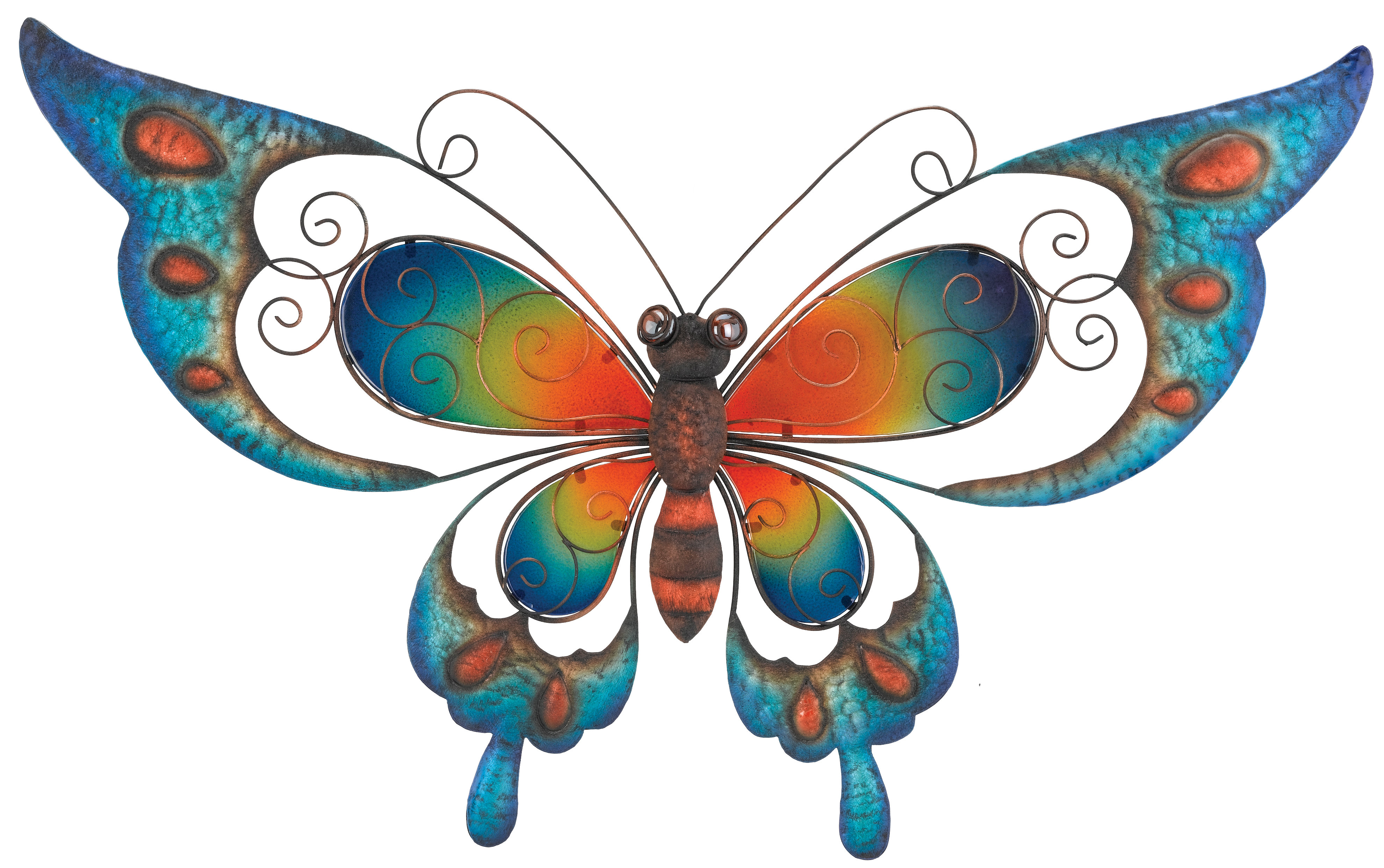 Regal Art & Gift Butterfly Wall Decor 29" - Blue & Reviews | Wayfair