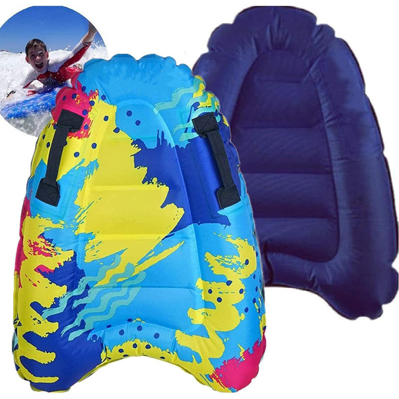 Priyet Colourful Inflatable Boogy Boards,30” Slide Water Park Body ...