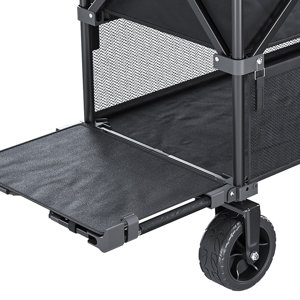 Edrosie Inc 450 LBS Large Folding Double Decker Tailgating Wagon Cart ...