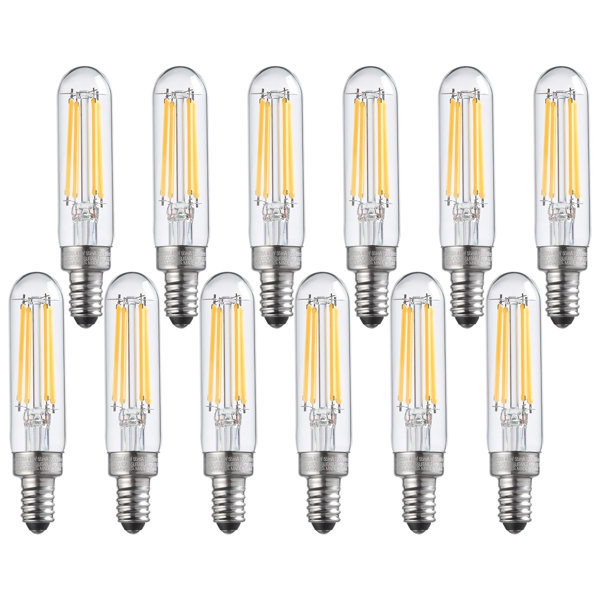 TORCHSTAR E12 Candelabra Bulb, Dimmable T6 LED Bulb, 4.5W(40W Equiv ...