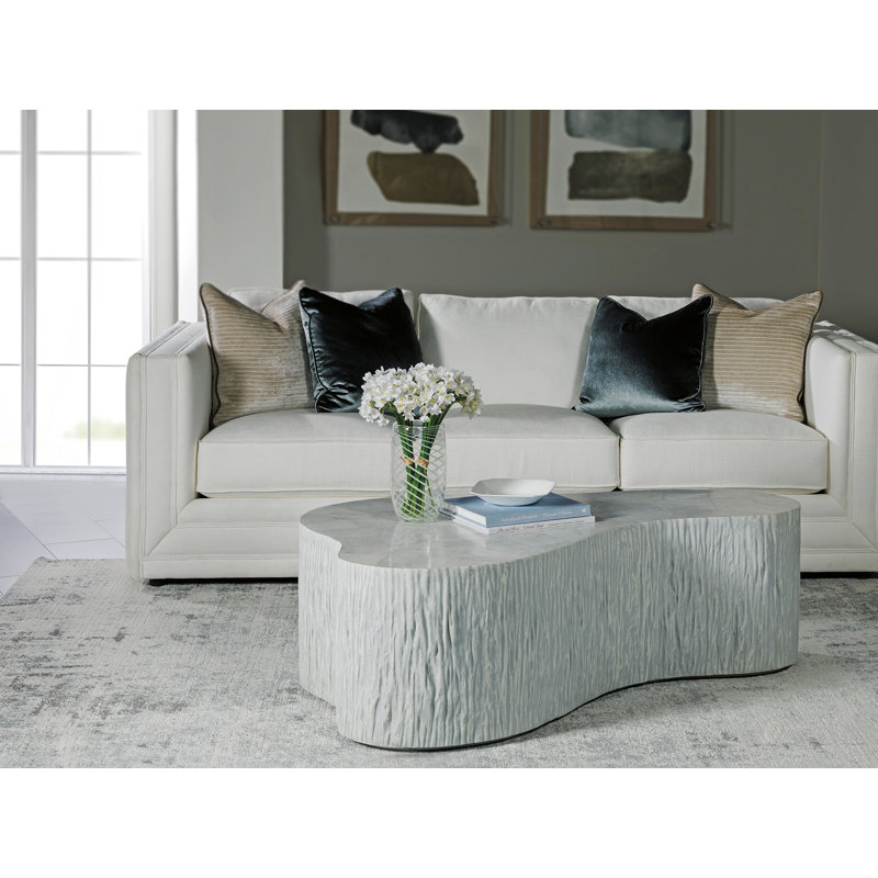 Artistica Home Signature Designs Genuine Marble Solid Coffee Table ...