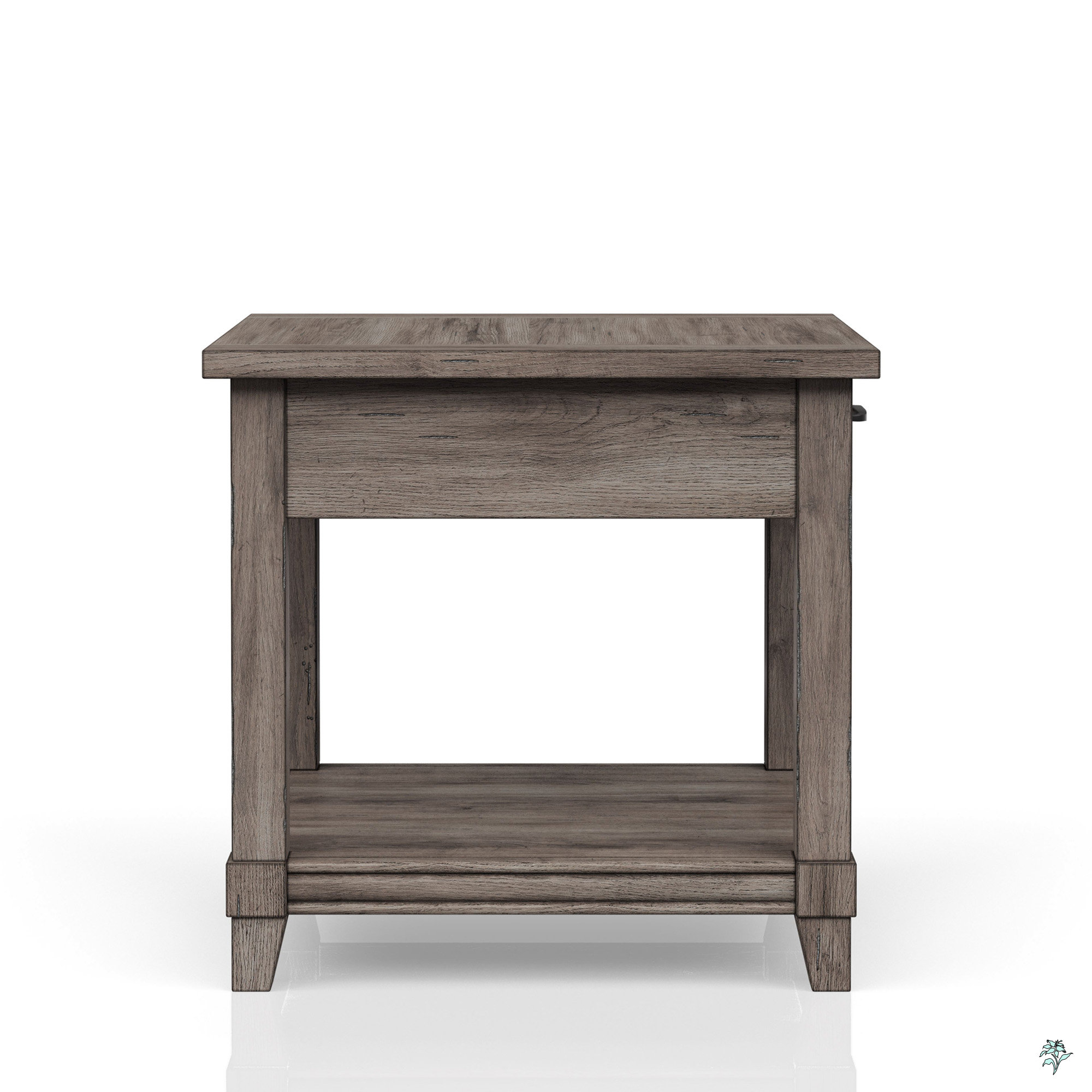 Winston Porter End Table W/ Storage Drawer & USN | Wayfair