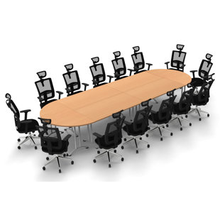 Half-Round Conference Tables You'll Love | Wayfair