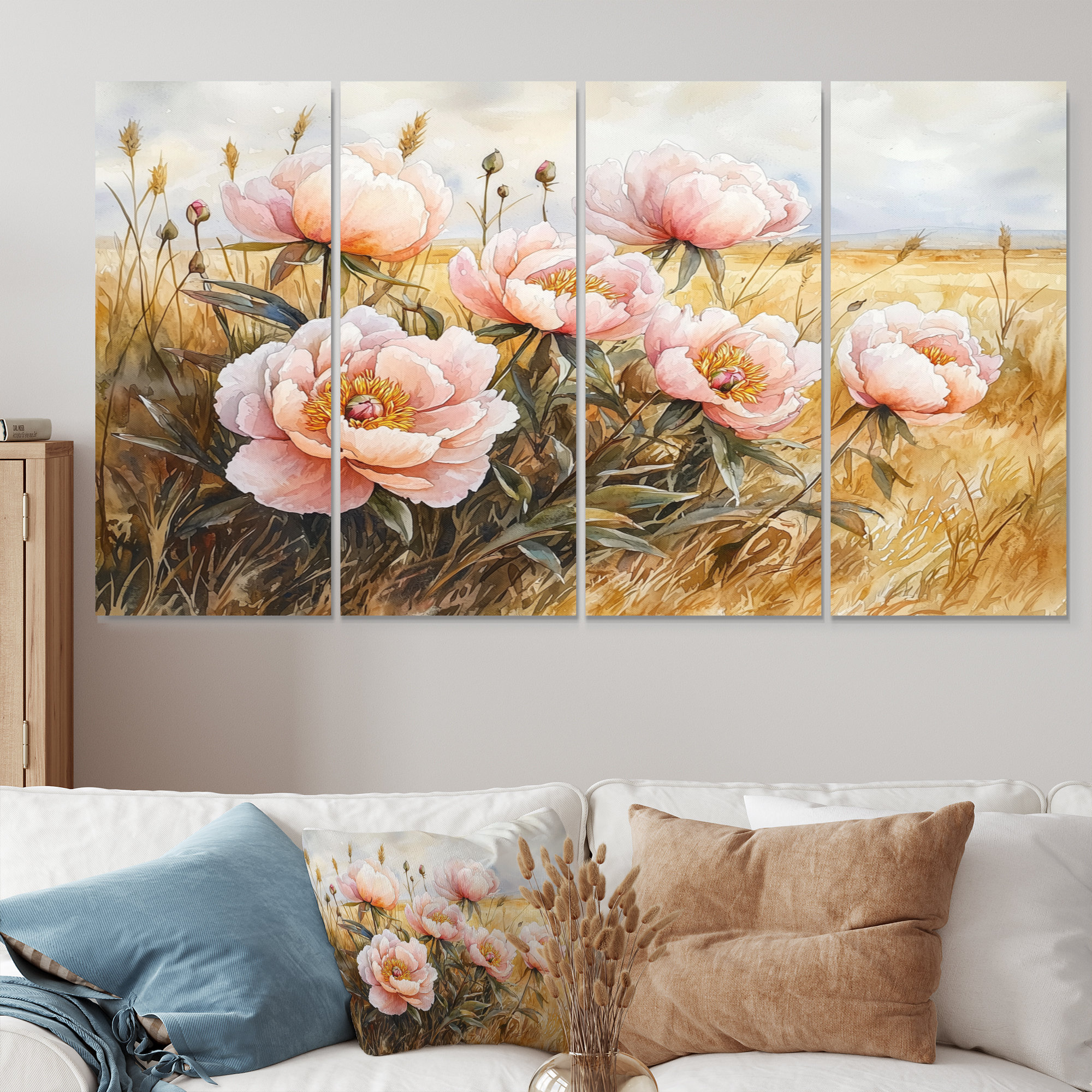 Winston Porter Peonies By The Open Prairi III - By Wall Art ...