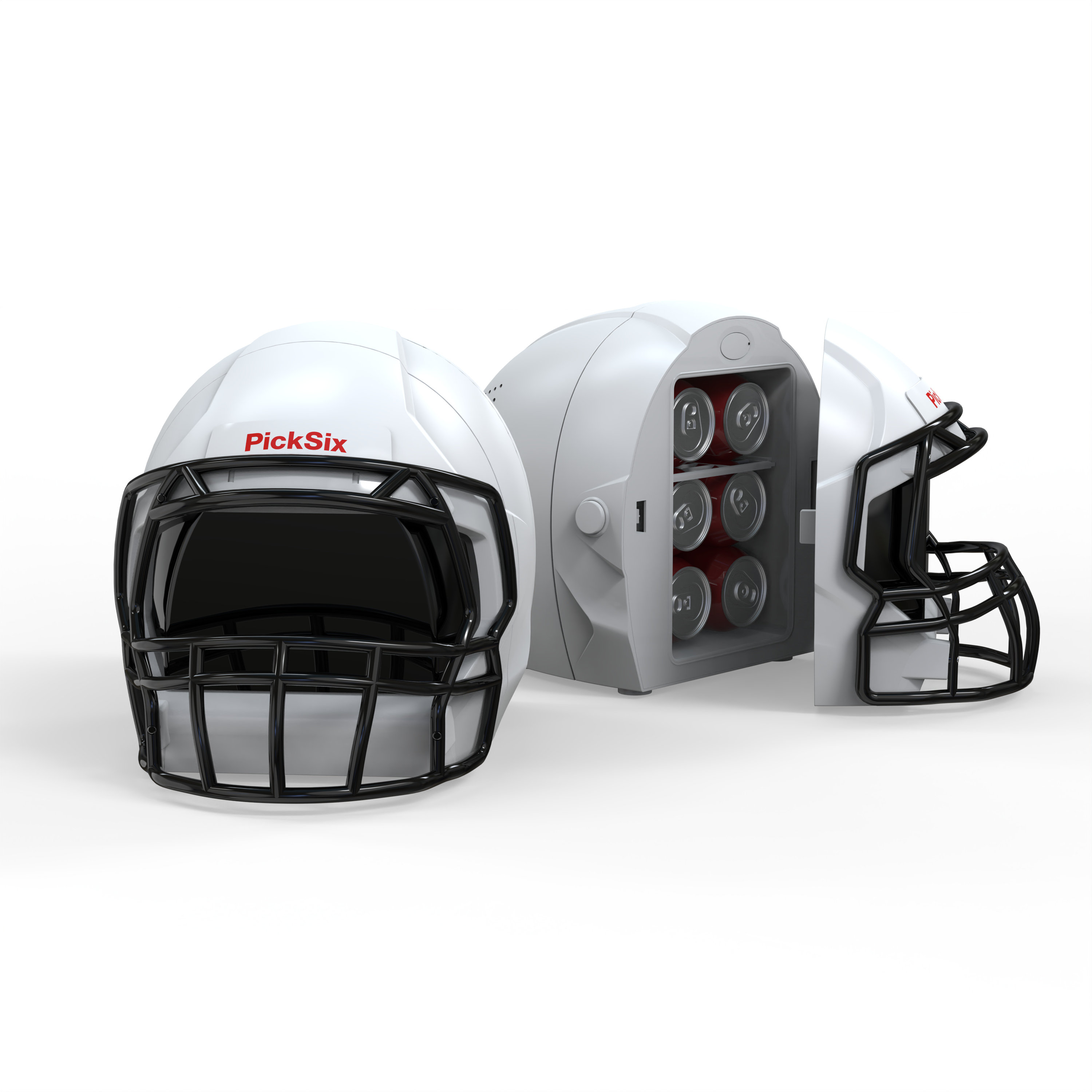 ionchill PickSix Game Cooler, Portable 4-Litre Football Helmet Mini ...