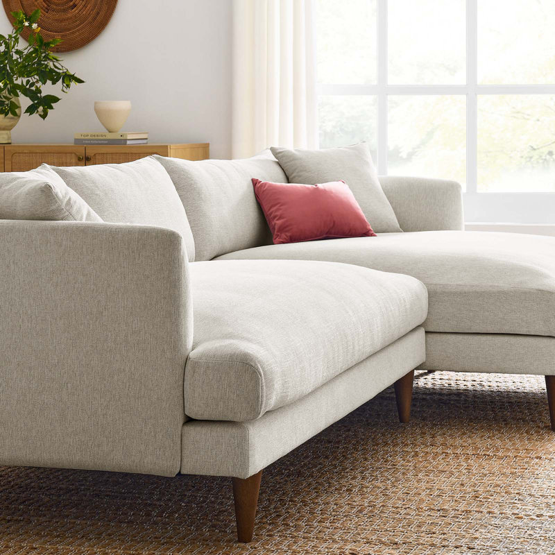Modway Zoya 2 - Piece Upholstered Sectional | Wayfair