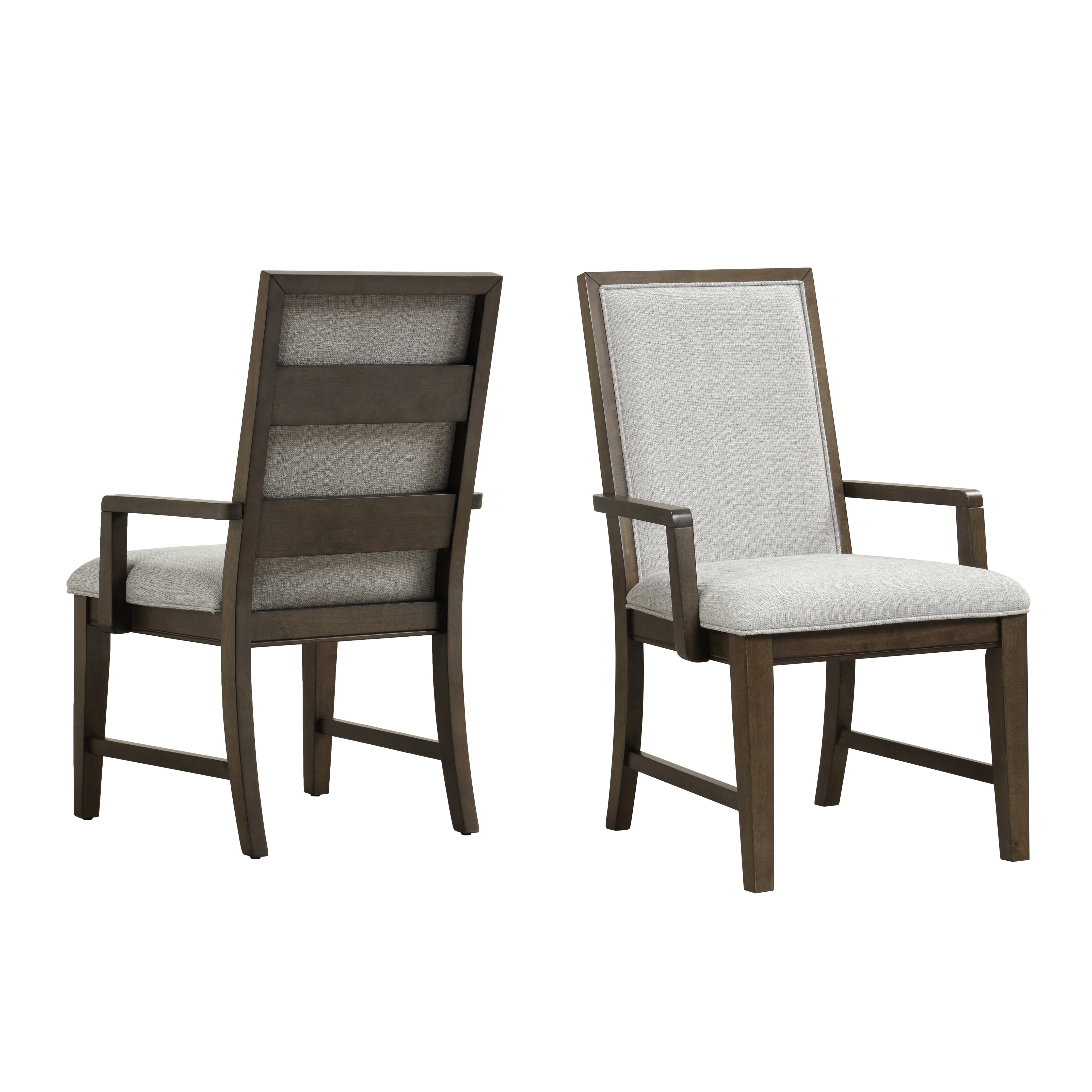 Red Barrel Studio® Zymir Upholstered Back Arm Chair Dining Chair | Wayfair