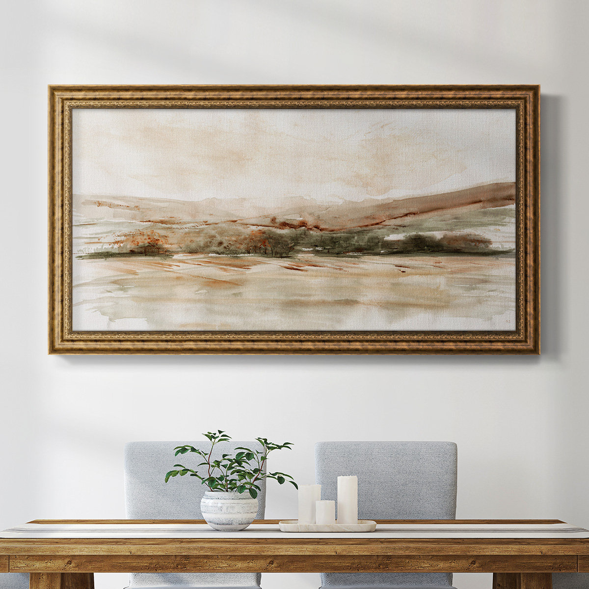 Red Barrel Studio® Fall Beech Mountain - Single Picture Frame Painting ...