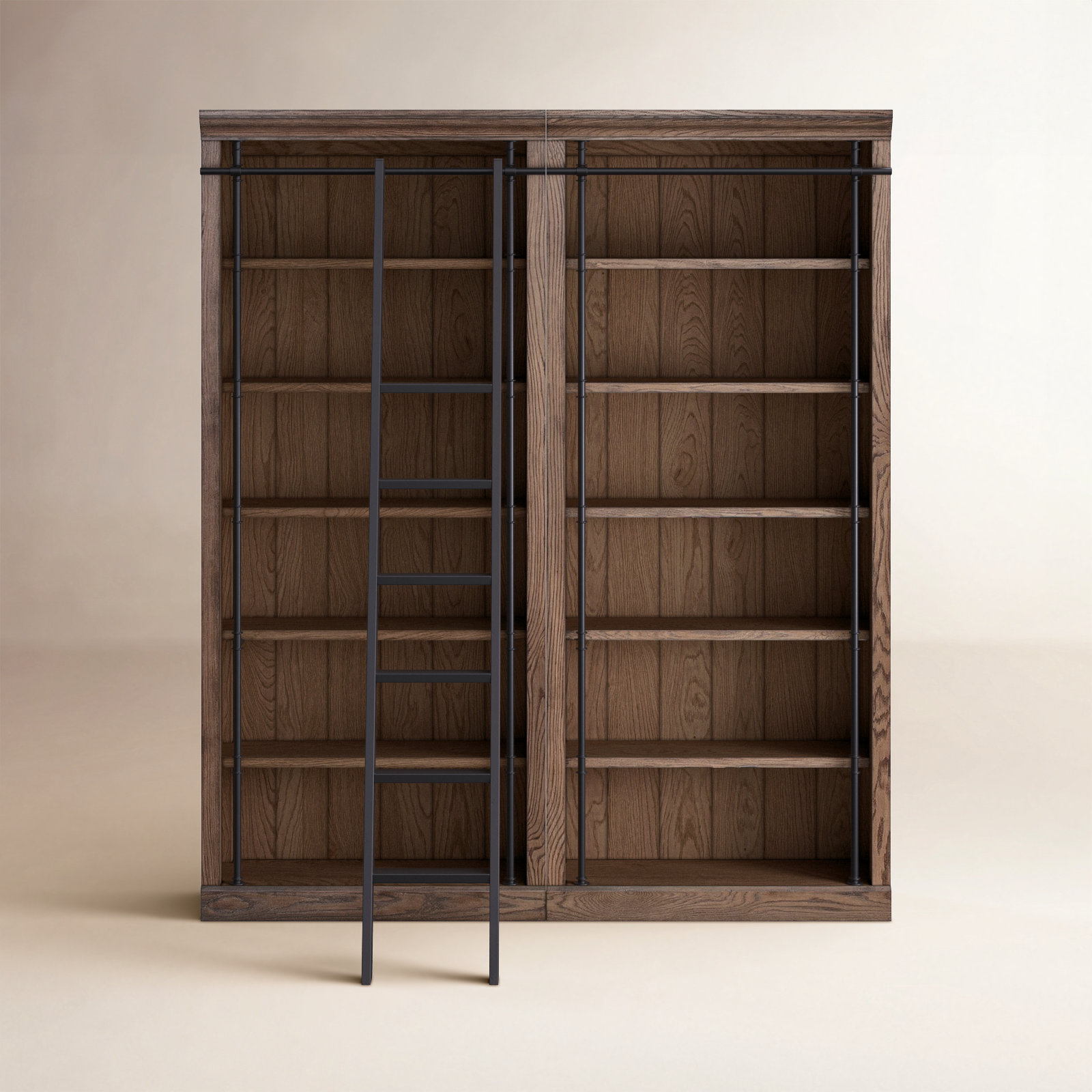 Birch Lane™ Lorna 94" Tall Bookcase Wall Bookcase & Reviews | Wayfair