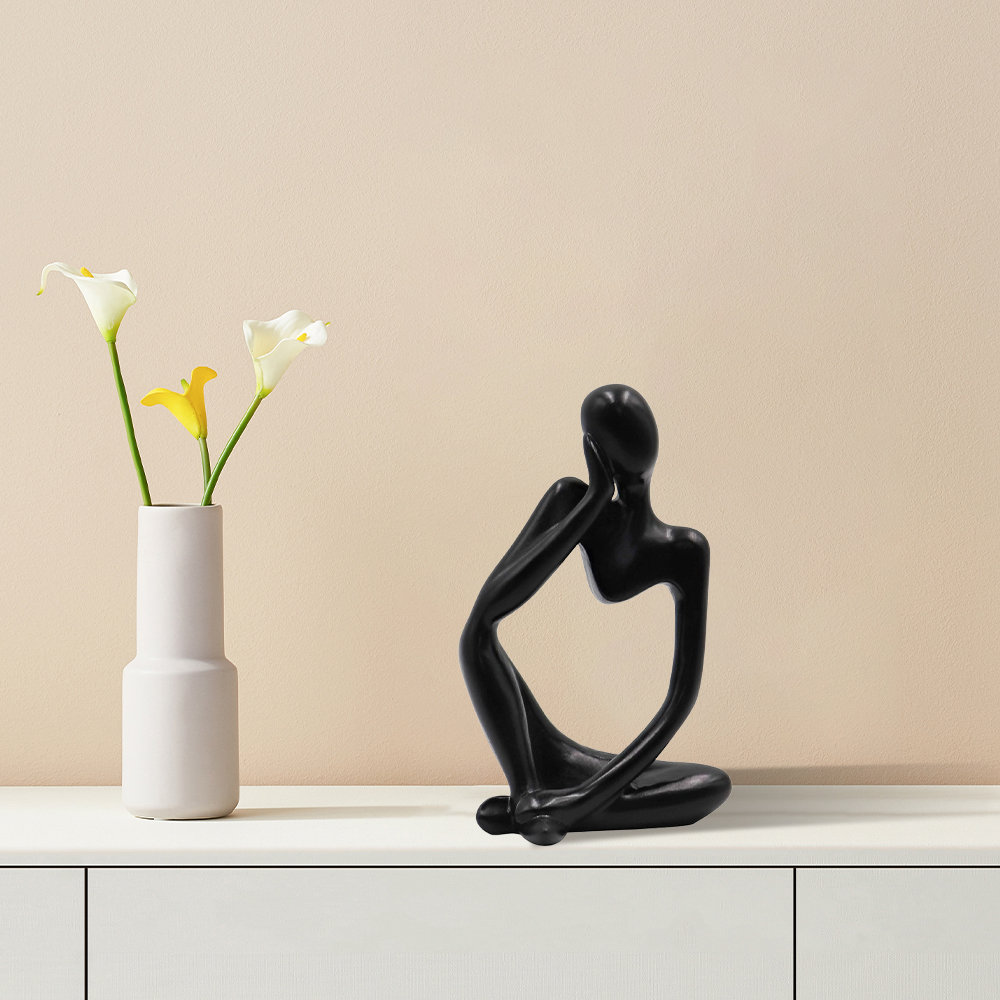 Wrought Studio™ Elegant Resin Statue Decor - Perfect For Dining Tables ...