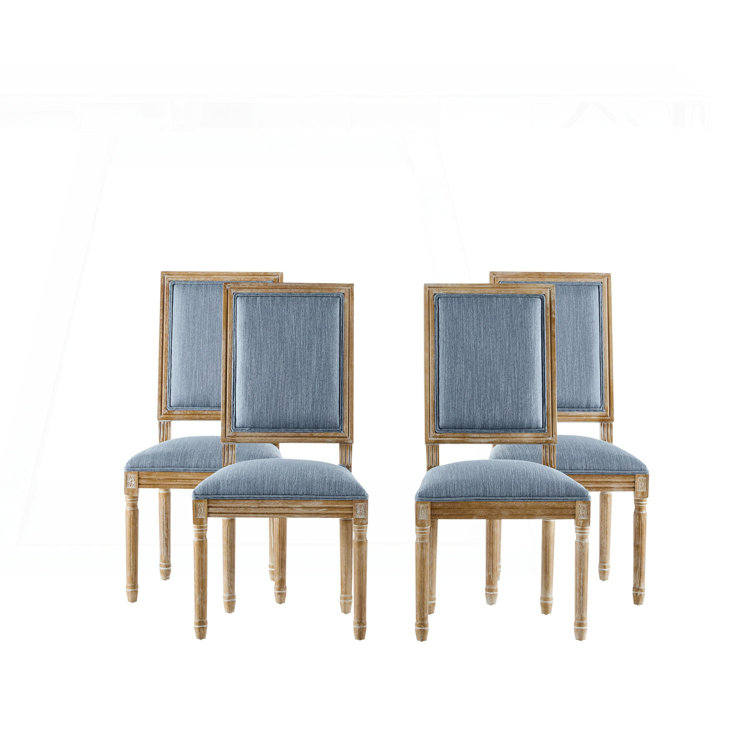 One Allium Way Exquisite French Country Dining Chairs with Stylish ...