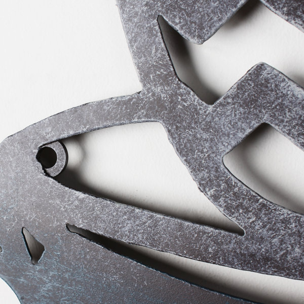 Red Barrel Studio® Decorative Three Stacked Coffee Tea Cups Iron Widget ...