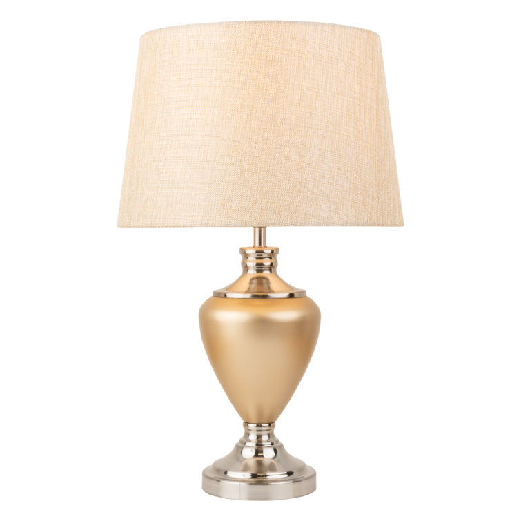 Etta Avenue Edie 58cm Classic Gold Silver Table Lamp & Reviews ...