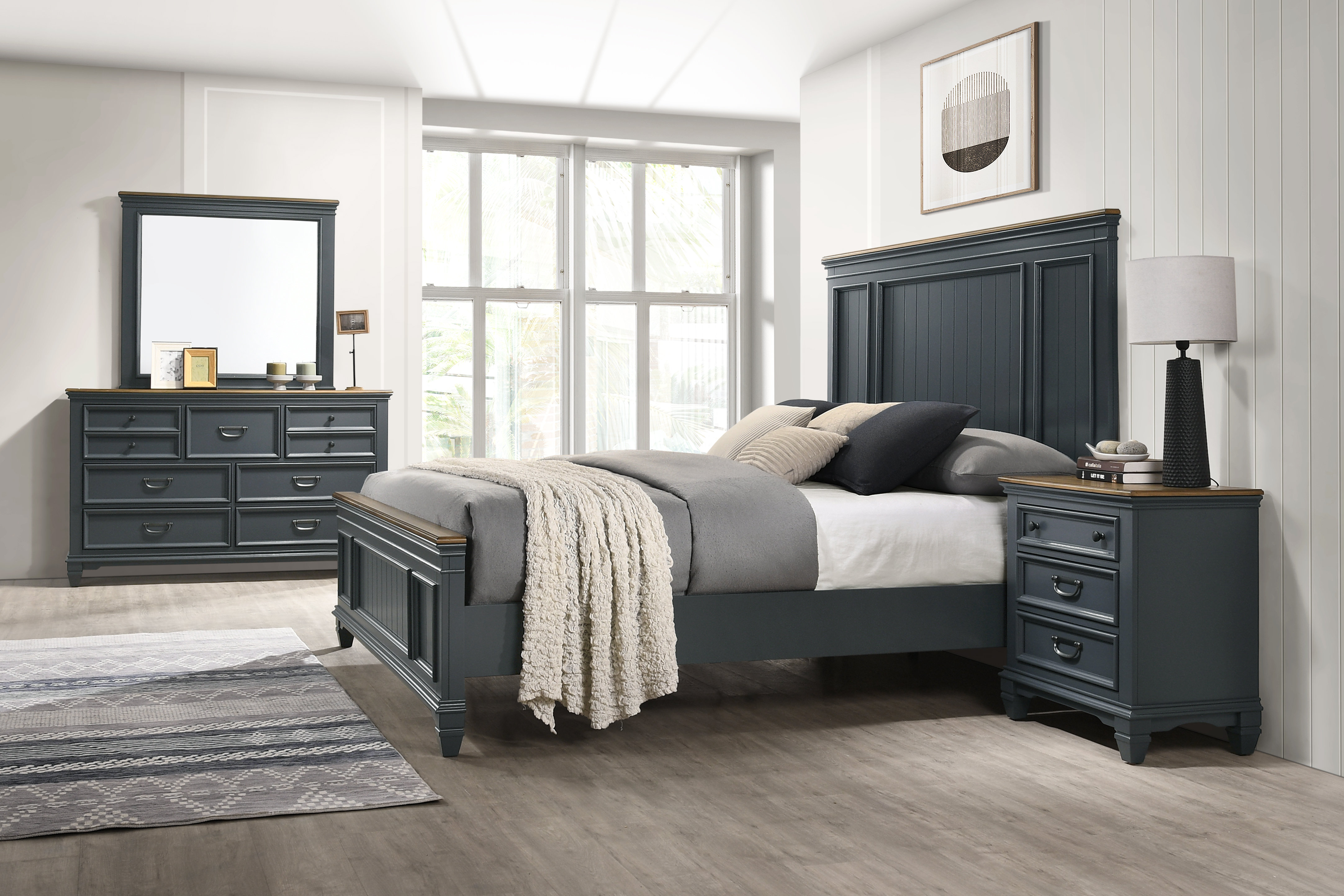 Laurel Foundry Modern Farmhouse® Withyditch Wood Bedroom Set With ...