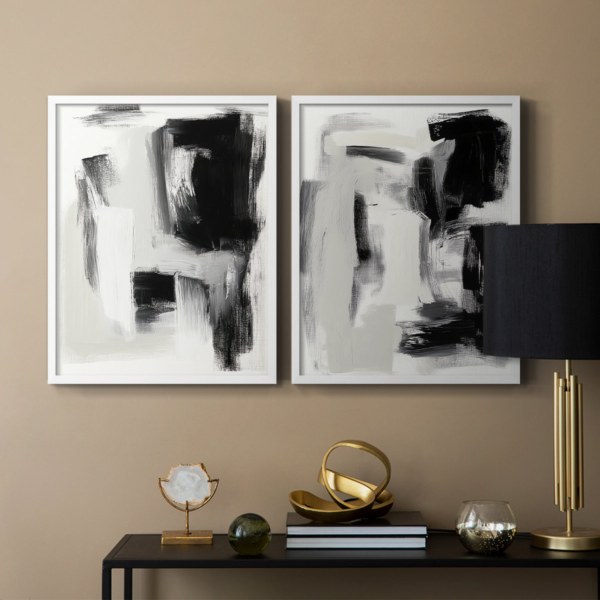 Wrought Studio™ ABSTRACT Series DCCLXX-Premium Framed Print -Ready to ...
