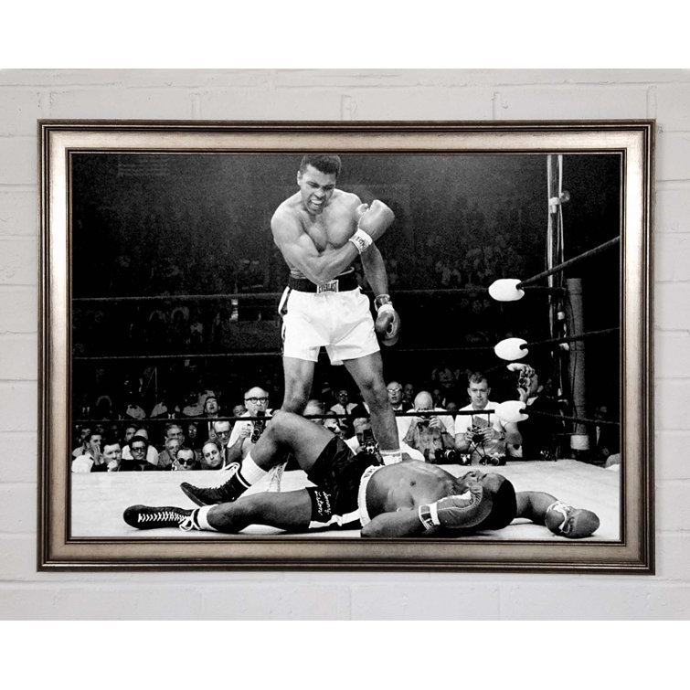 Ebern Designs Muhammad Ali Knockout - Single Picture Frame Art Prints ...