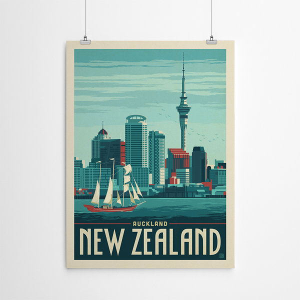 Marlow Home Co. Aalyia New Zealand Auckland - No Frame Art Prints ...