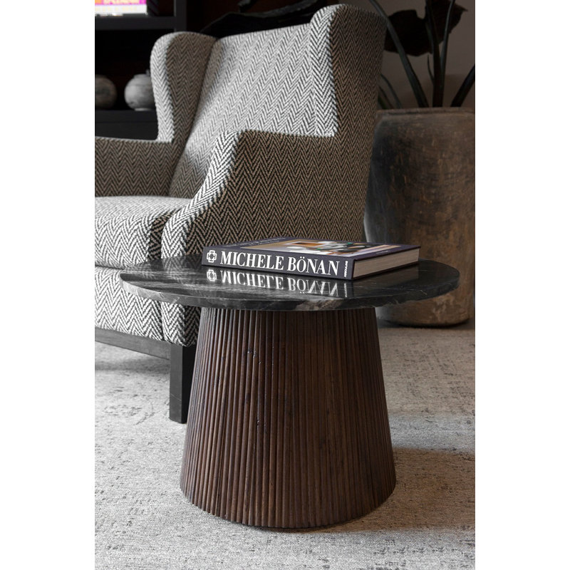 Eleonora Maxim Pedestal End Table | Perigold