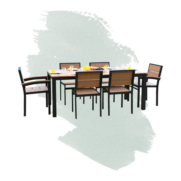 Sand & Stable Reginald Dining Table & Reviews | Wayfair