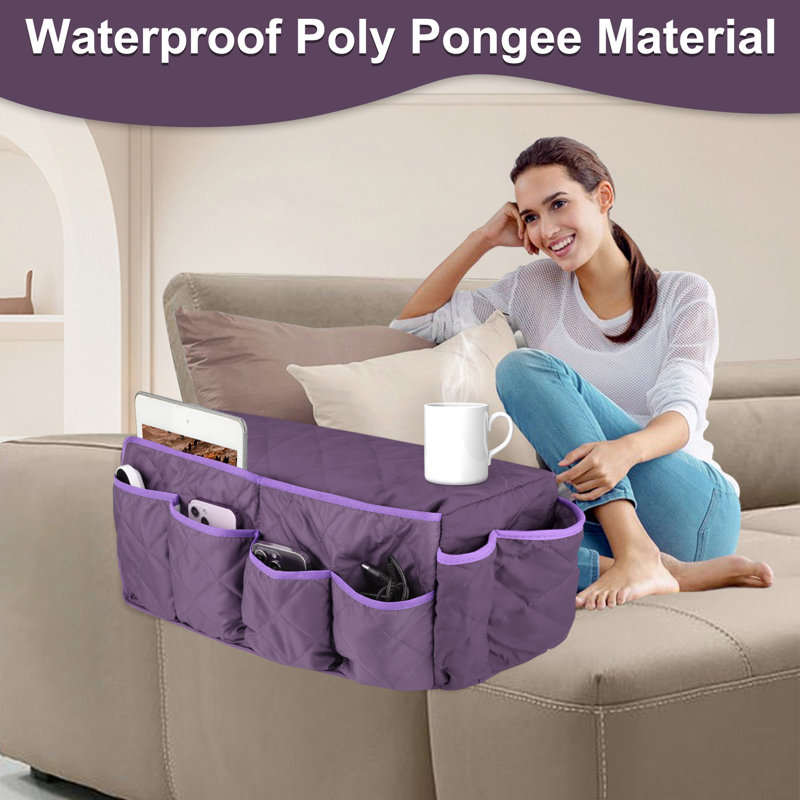 CELECTIGO Sofa Armrest Organizer,Sofa Storage Pockets | Wayfair