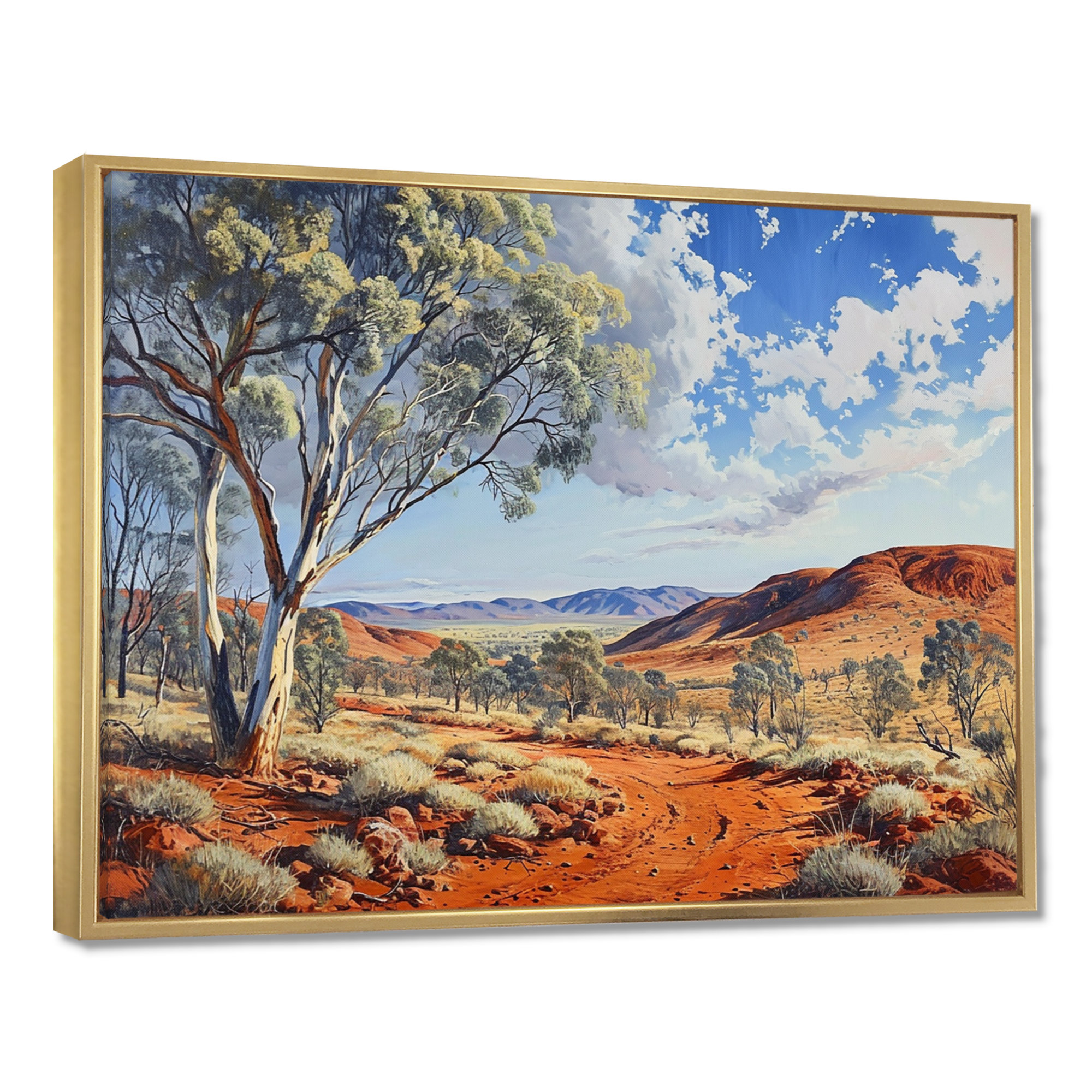 Union Rustic Country Road In Australian Outback - Canyon Wall Art Decor ...