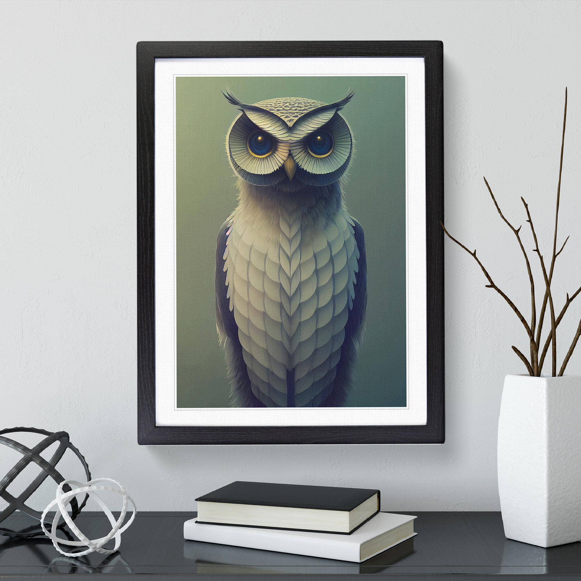 Alpen Home Incredible Owl - Picture Frame Graphic Art | Wayfair.co.uk