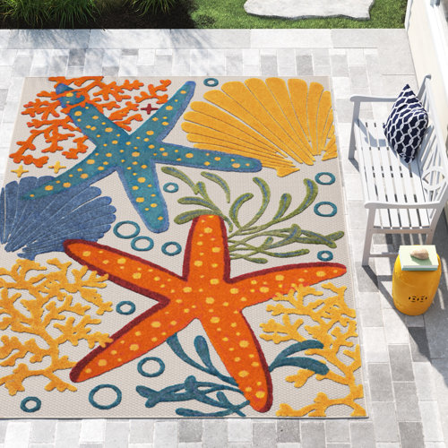 9' x 12' Outdoor Rugs You'll Love | Wayfair