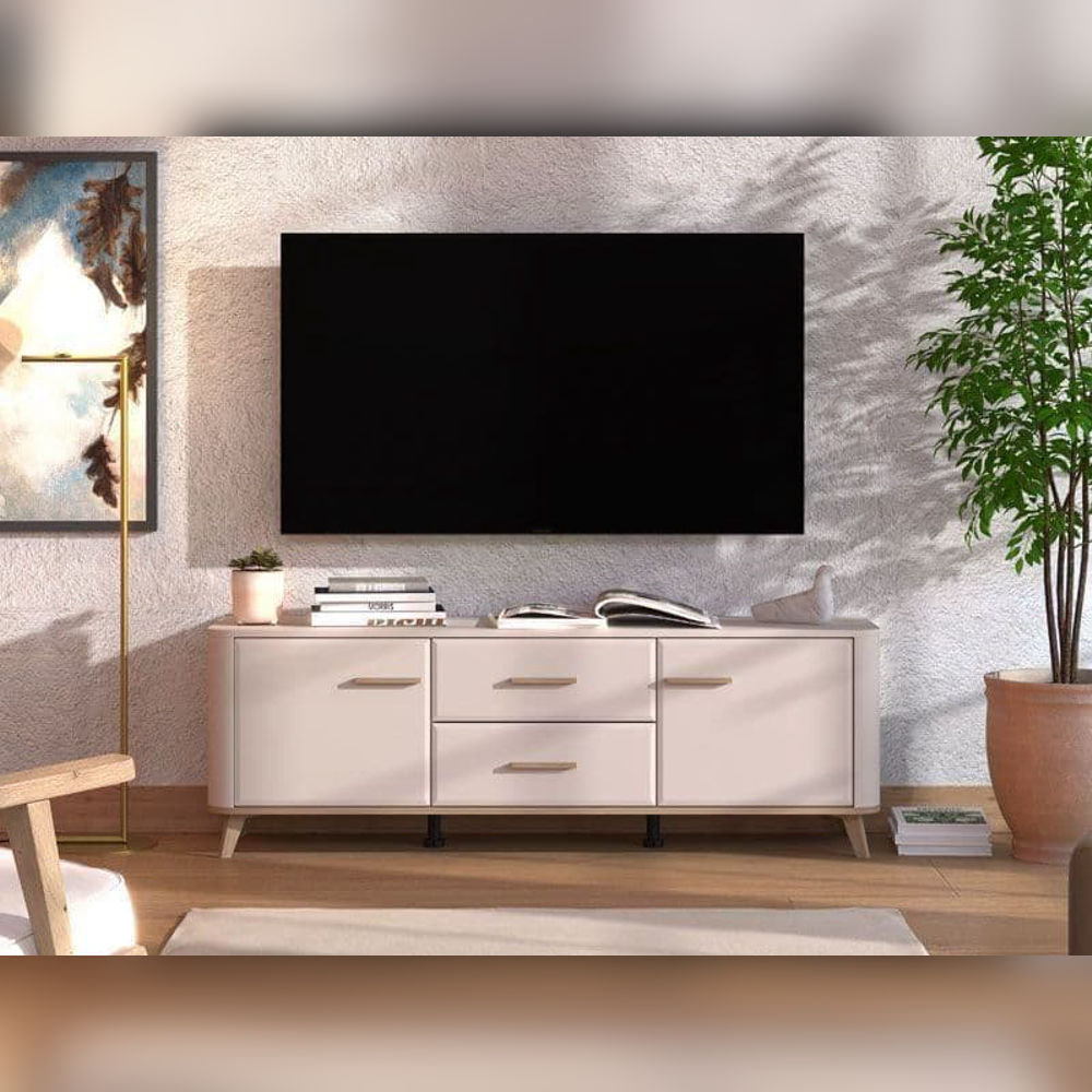 Brayden Studio Kuri Tv Stand Cabinet Unit Modern 180cm Wide With Living ...