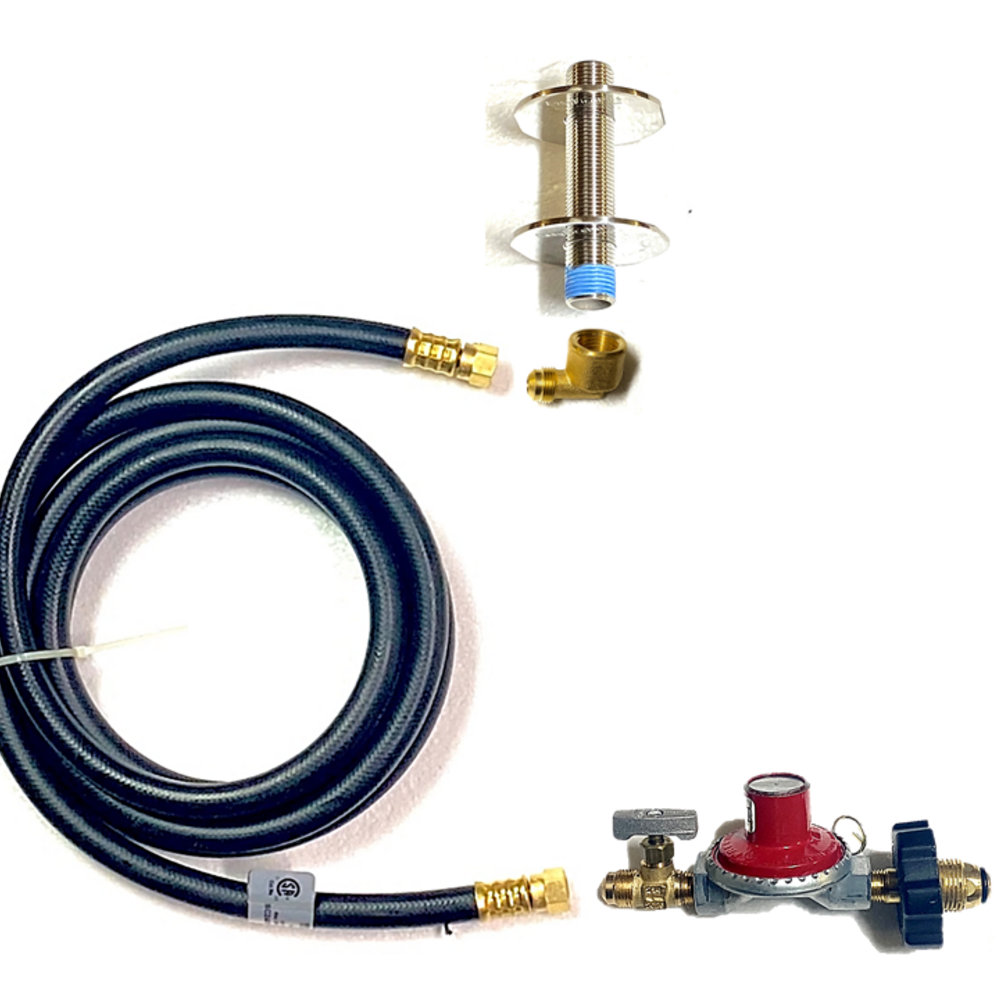 Easy Fire Pits EasyFirePits Universal Complete Basic Propane DIY Fire ...