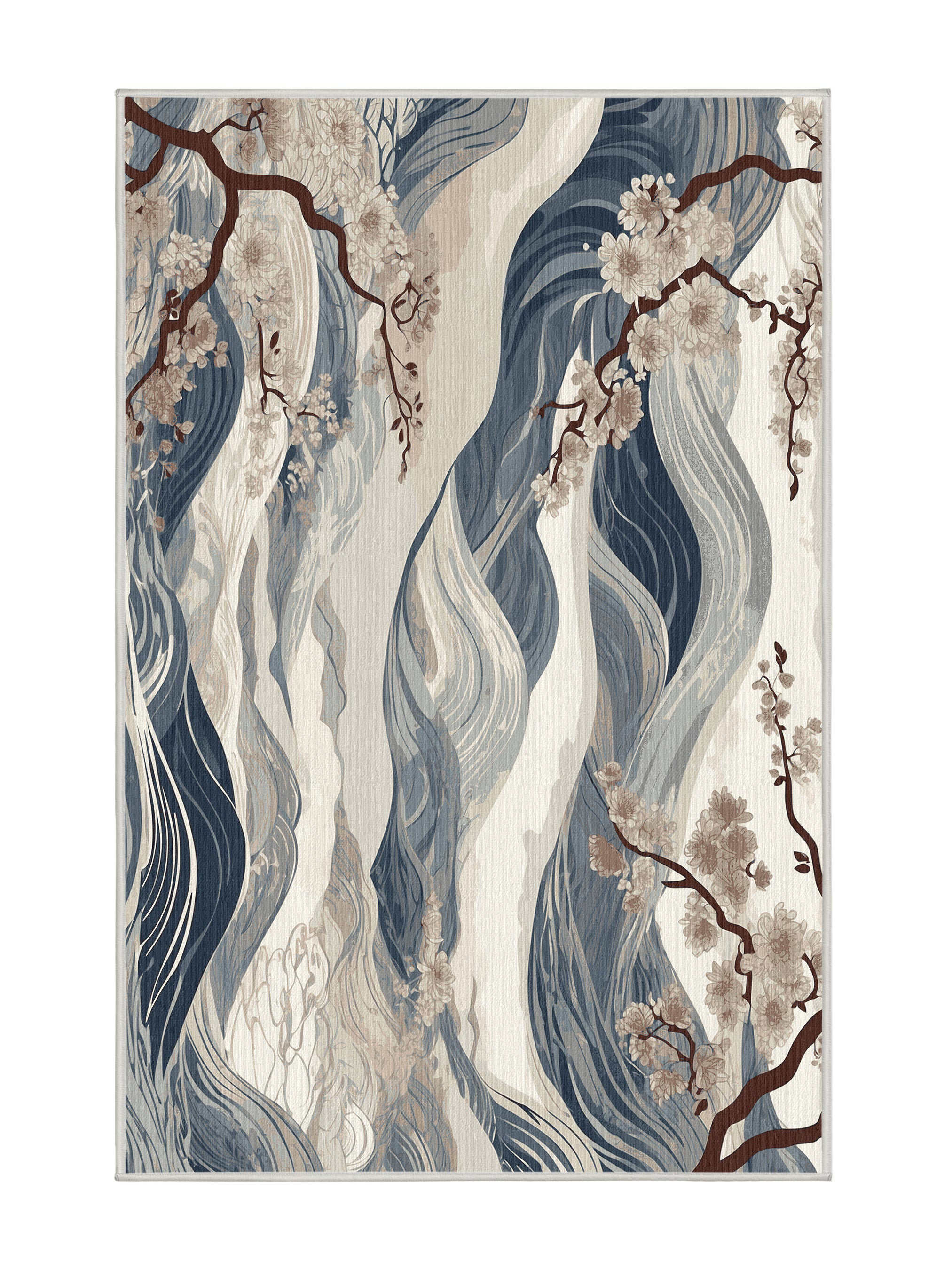 Winston Porter Blush Skyline Rug | Wayfair