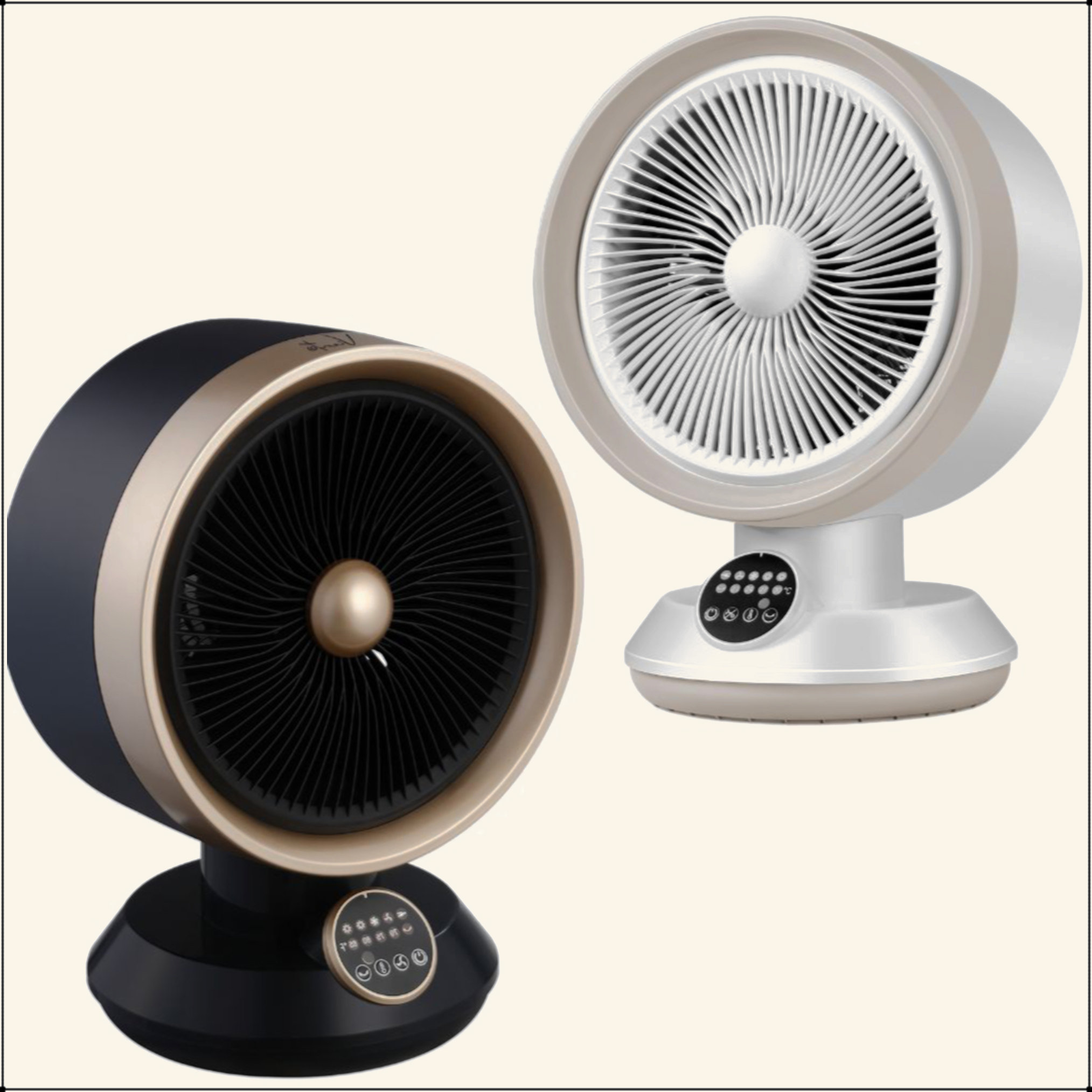 ZHONGSHANJUFU VIENTO 2 In 1 Heater Fan Combo | Wayfair