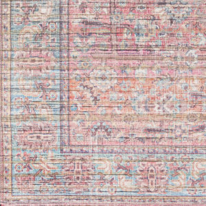 Mistana™ Sheryl Rose/Blue Rug & Reviews | Wayfair