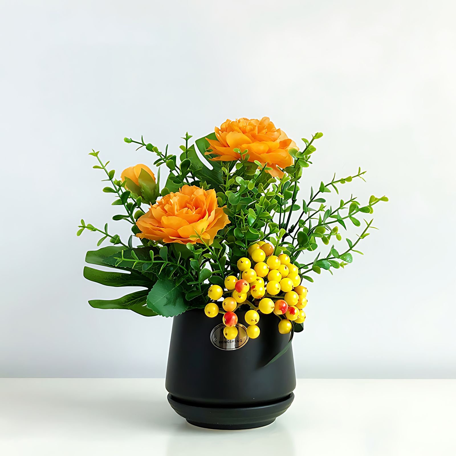 Primrue Artificial Flowers For Dining Table, Coffee Table, And Wine ...