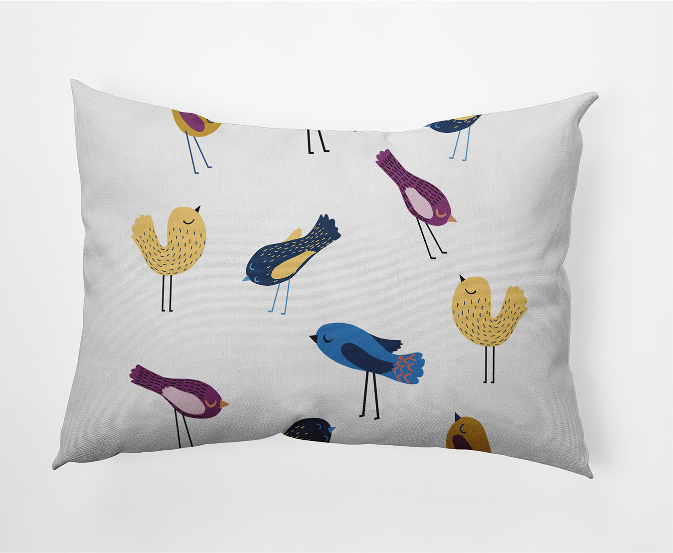 e by design Tweets Indoor/Outdoor Lumbar Pillow | Wayfair