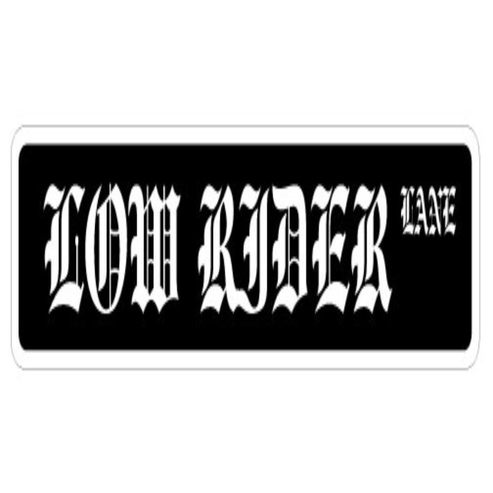 SignMission Camion de voiture avec jantes chromées Lowrider Low Rider ...