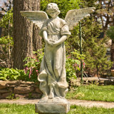 Astoria Grand Angel Magnesium Garden Statue & Reviews - Wayfair Canada