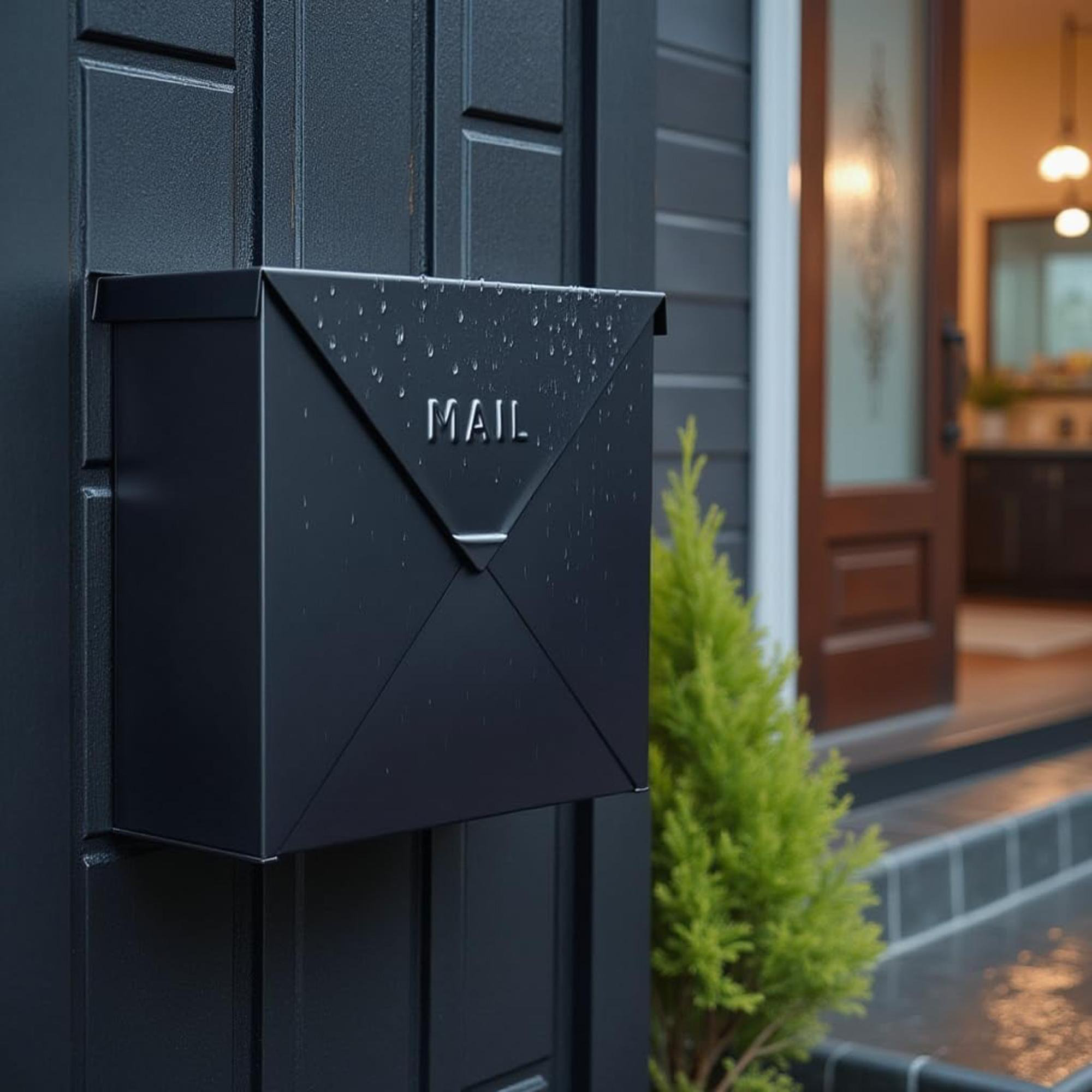 Textiles Hub Mailboxes For Outside Wall Mount Mail Boxes For House ...