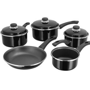 Judge Judge Radiant 5 Piece Non-Stick Saucepan Set, 16/18/20cm pans ...