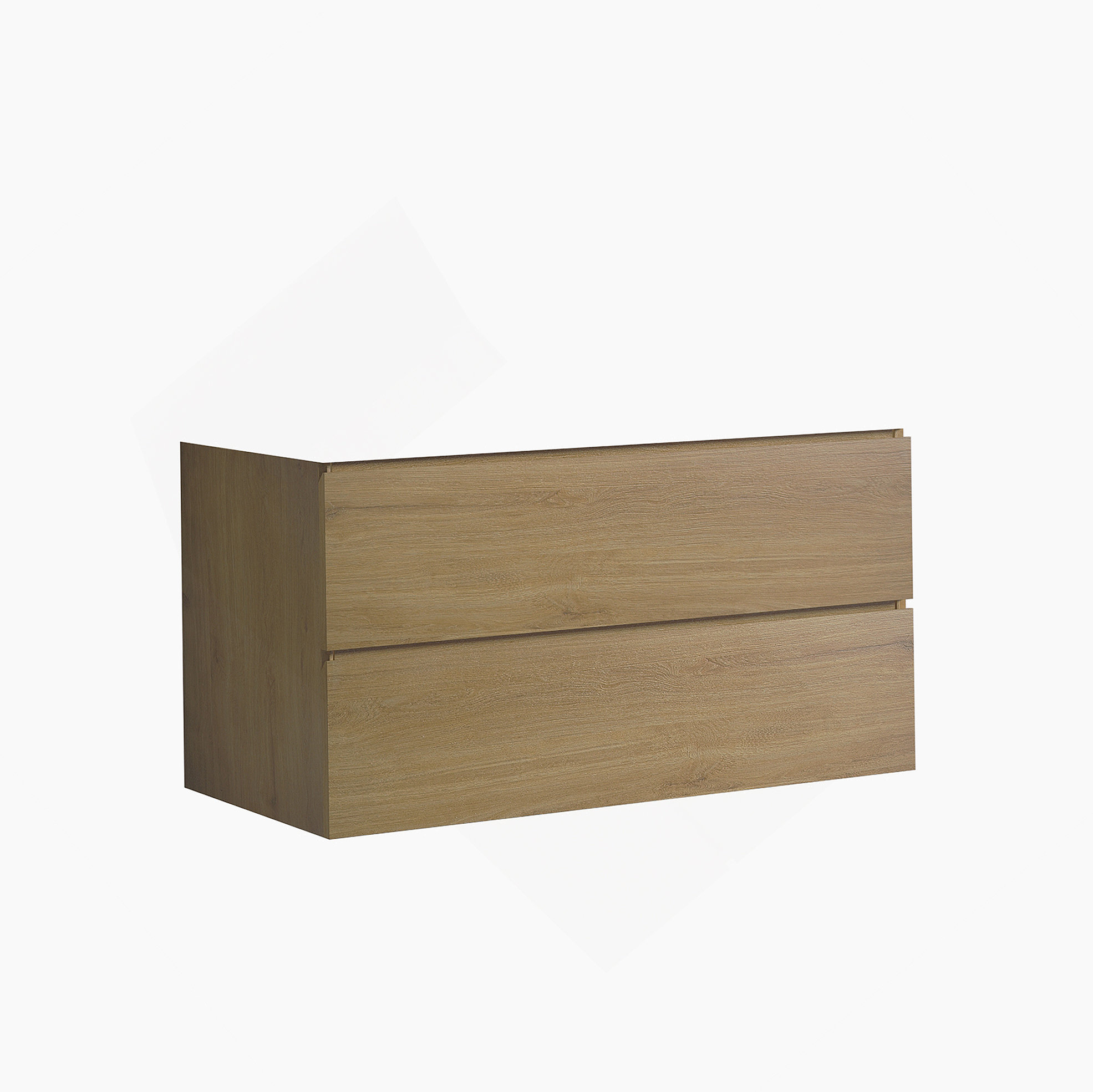 Hokku Designs Wall Mount Cabinet Without Basin, Natural Oak Color, With ...