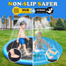 ENOLIL 97" Non-Slip Splash Pad for Kids and Dog, Extra Large Backyard ...
