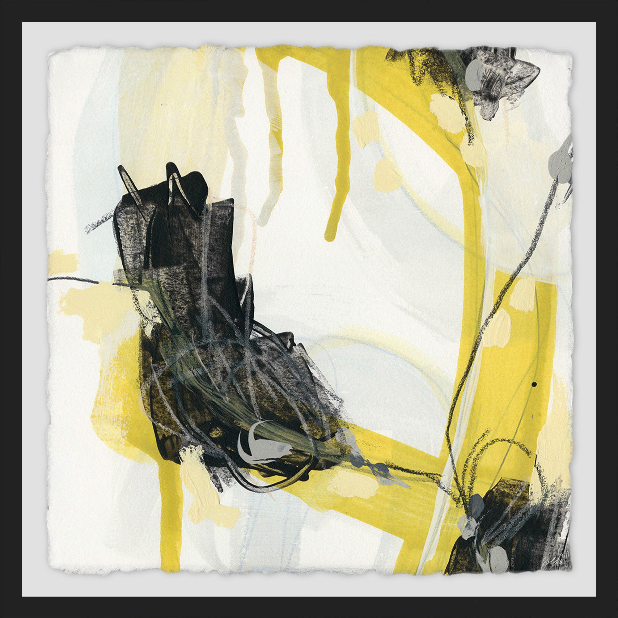 George Oliver 'Conduit I' Framed Acrylic Painting Print - Wayfair Canada