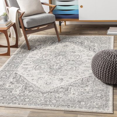 Blue Elephant Benoit Charcoal/Light Beige Rug & Reviews | Wayfair.co.uk